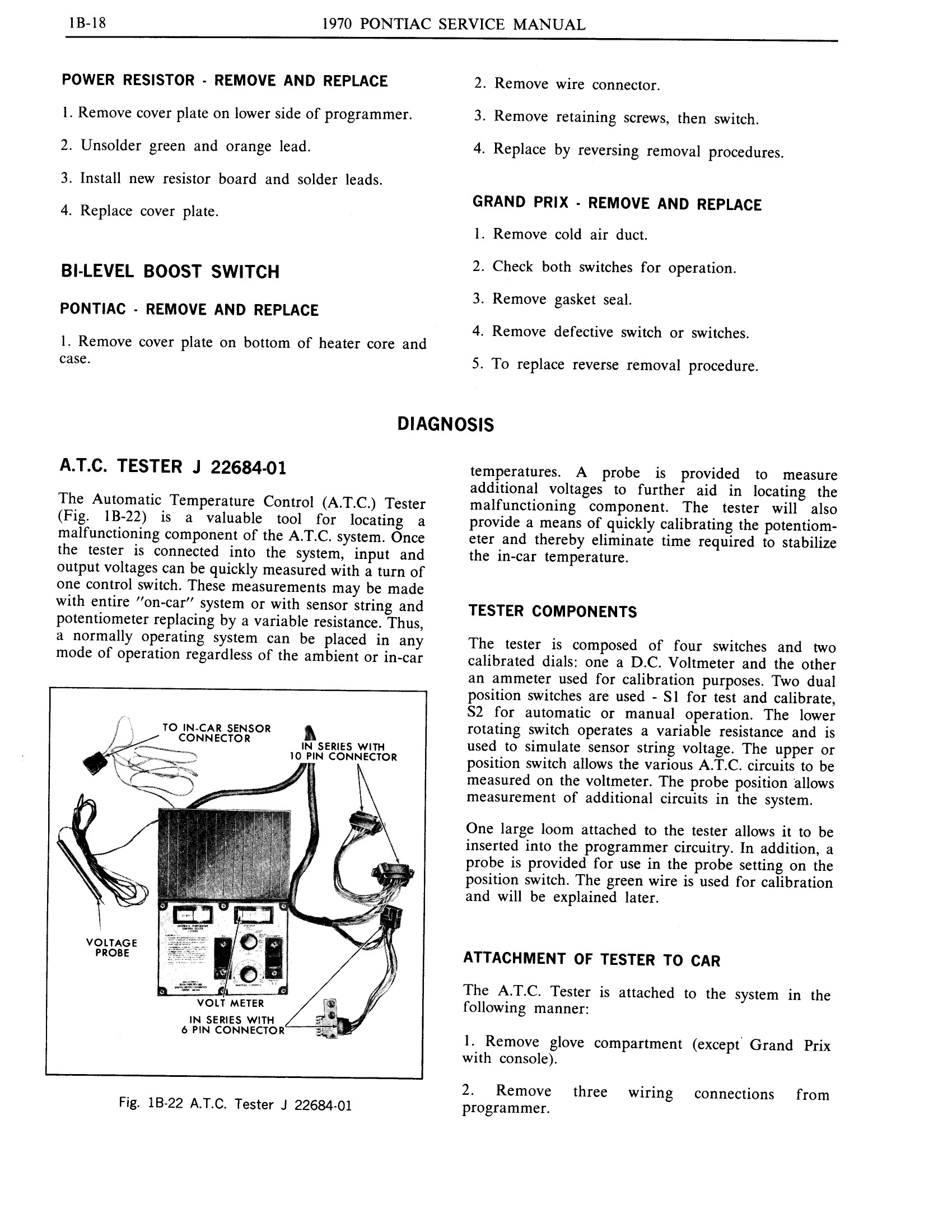 1970 Pontiac Chassis Service Manual - ATC Page 18 of 30